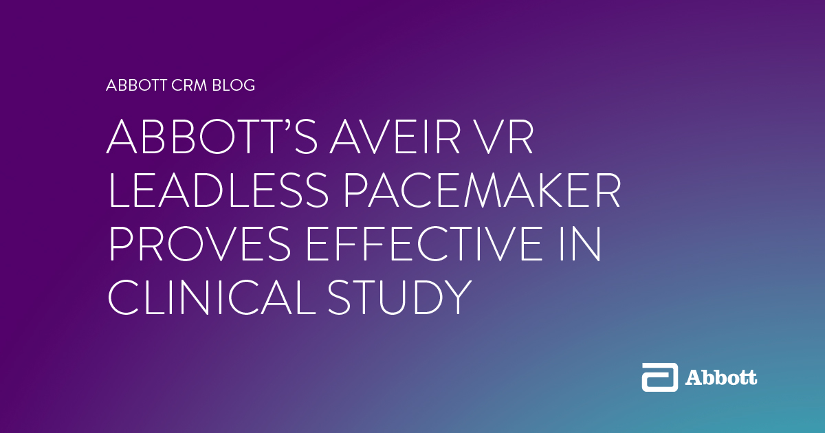 AVEIR VR LP Proves Effective in Clinical Study | Abbott