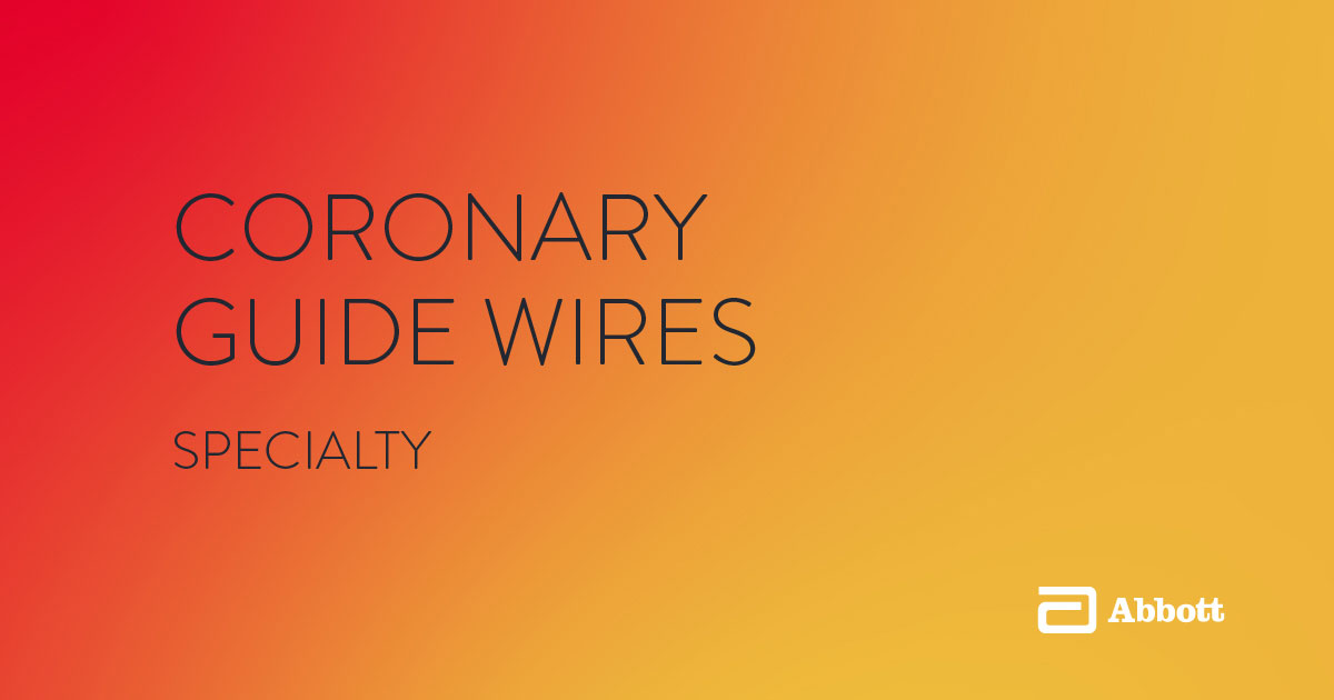 Coronary Specialty Guide Wires | Abbott