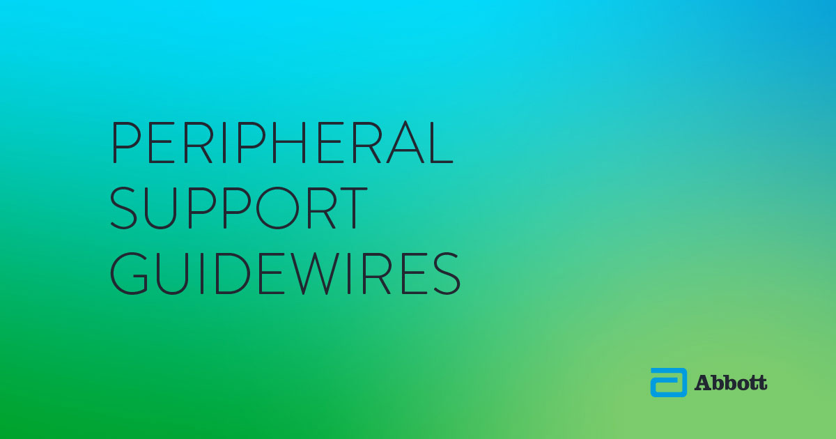 Peripheral Supportive Guide Wires | Abbott