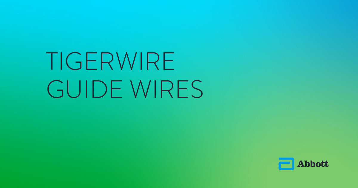TigerWire™ Guidewires | Abbott