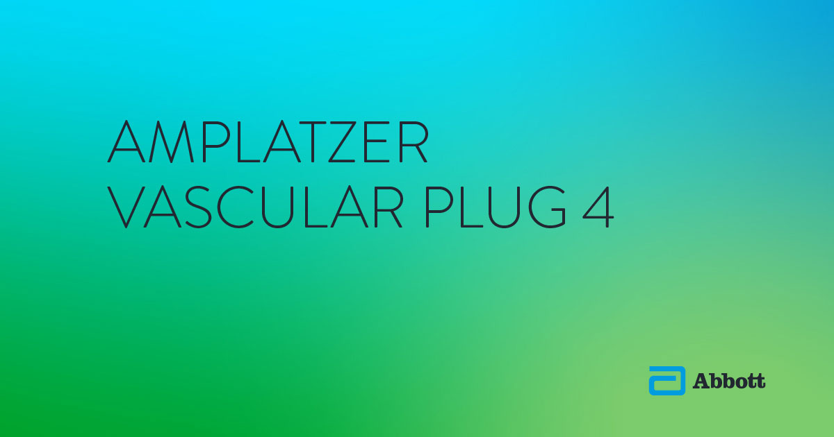Amplatzer Family of Vascular Plugs - AVP 4 | Abbott