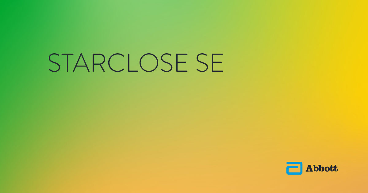 StarClose SE Vascular Closure System | Abbott