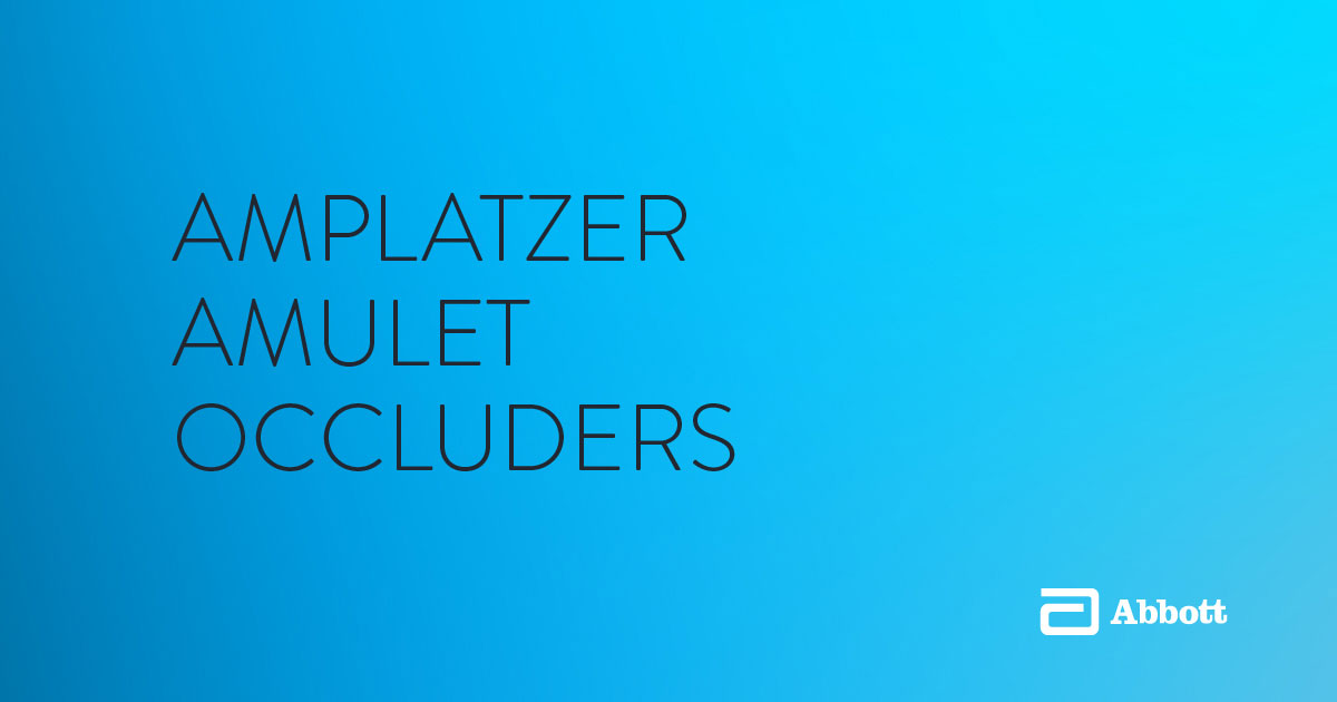 Amplatzer Amulet LAA Occluder | Abbott