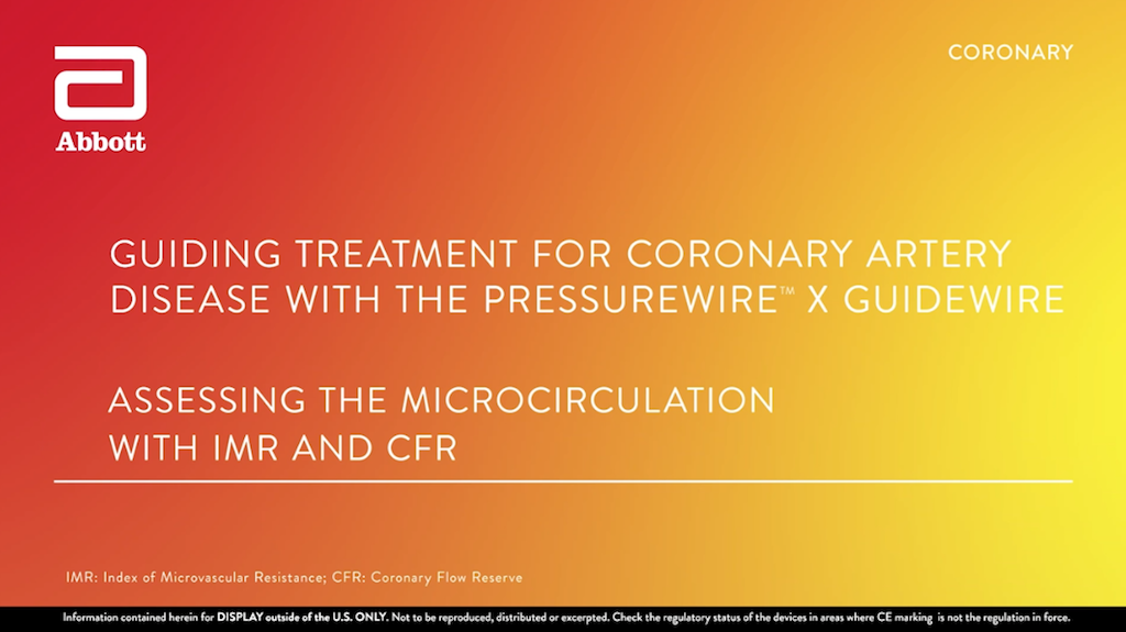 Vascular Assessment Utilizing Physiology Indices | Abbott