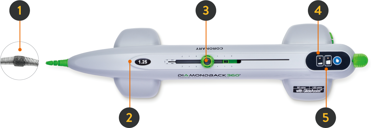 Diamondback 360： 特徴 | アボットメディカルジャパン合同会社